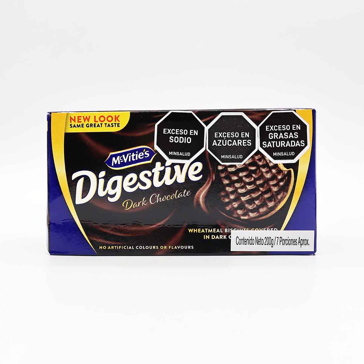 GALLETA DIGESTIVE CHOCO DARK 200g